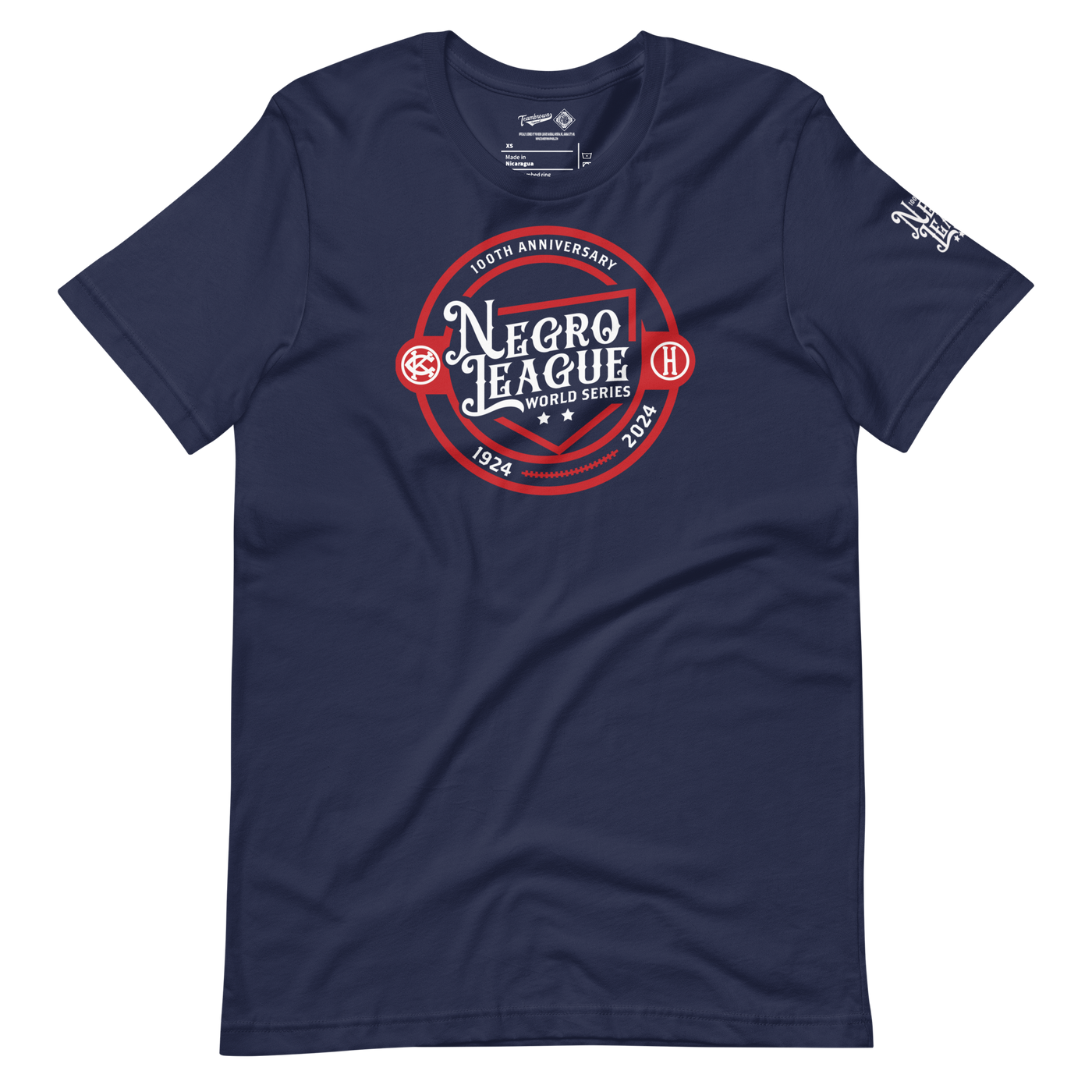 NLBM - NLWS - World Series 100th Anniversary Primary Logo - Unisex T-S